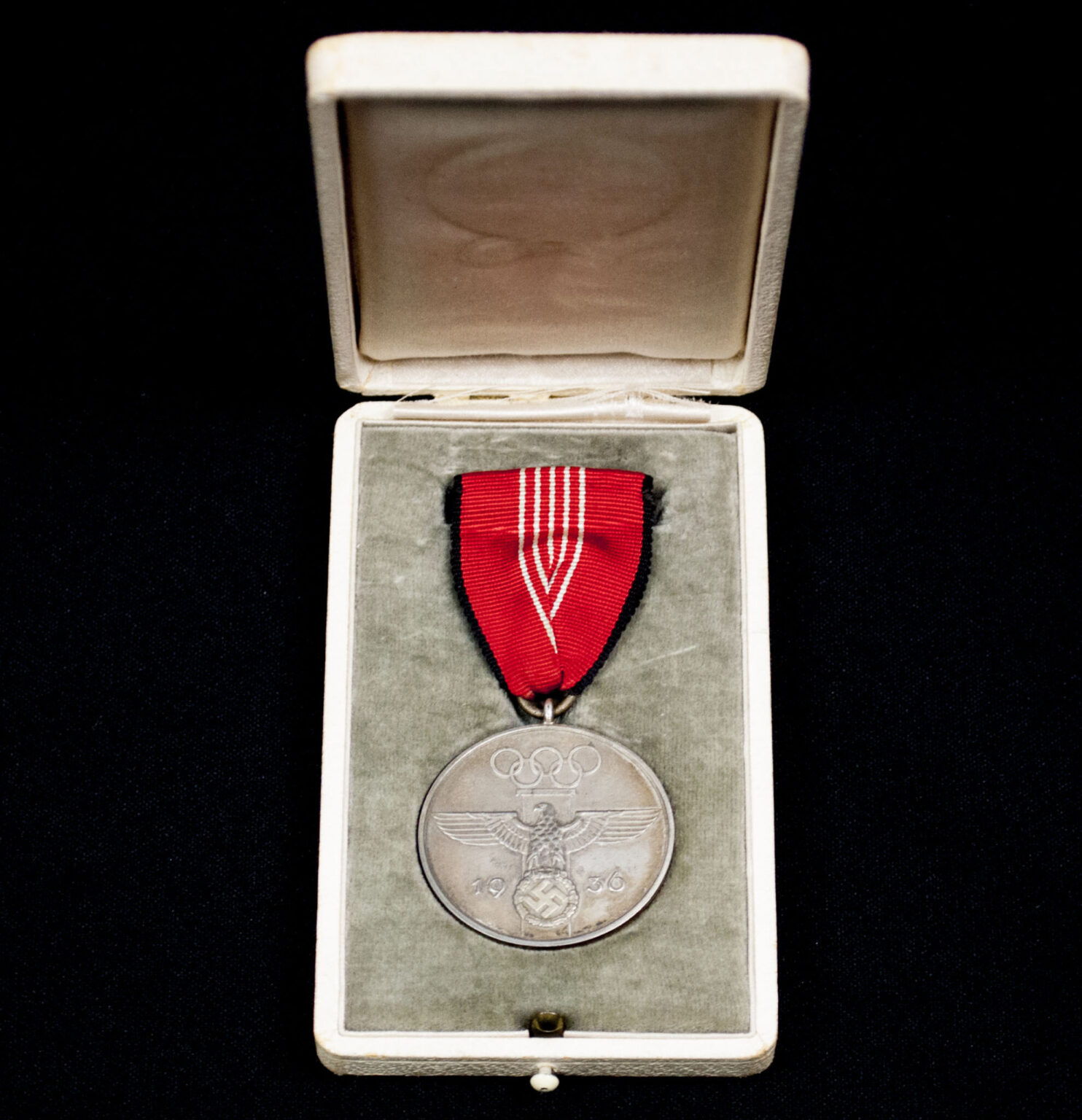 German 1936 Olympic medal + etui