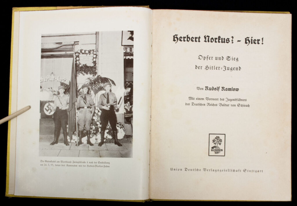 (Book) Rudolf Kamlow – Herbert Norkus? Hier! Opfer und Sieg der Hitler ...