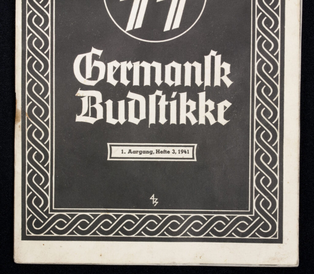 (Danish SS brochure) SS Germansk Budstikke 1. Aargang, Hefte 3 (1941)