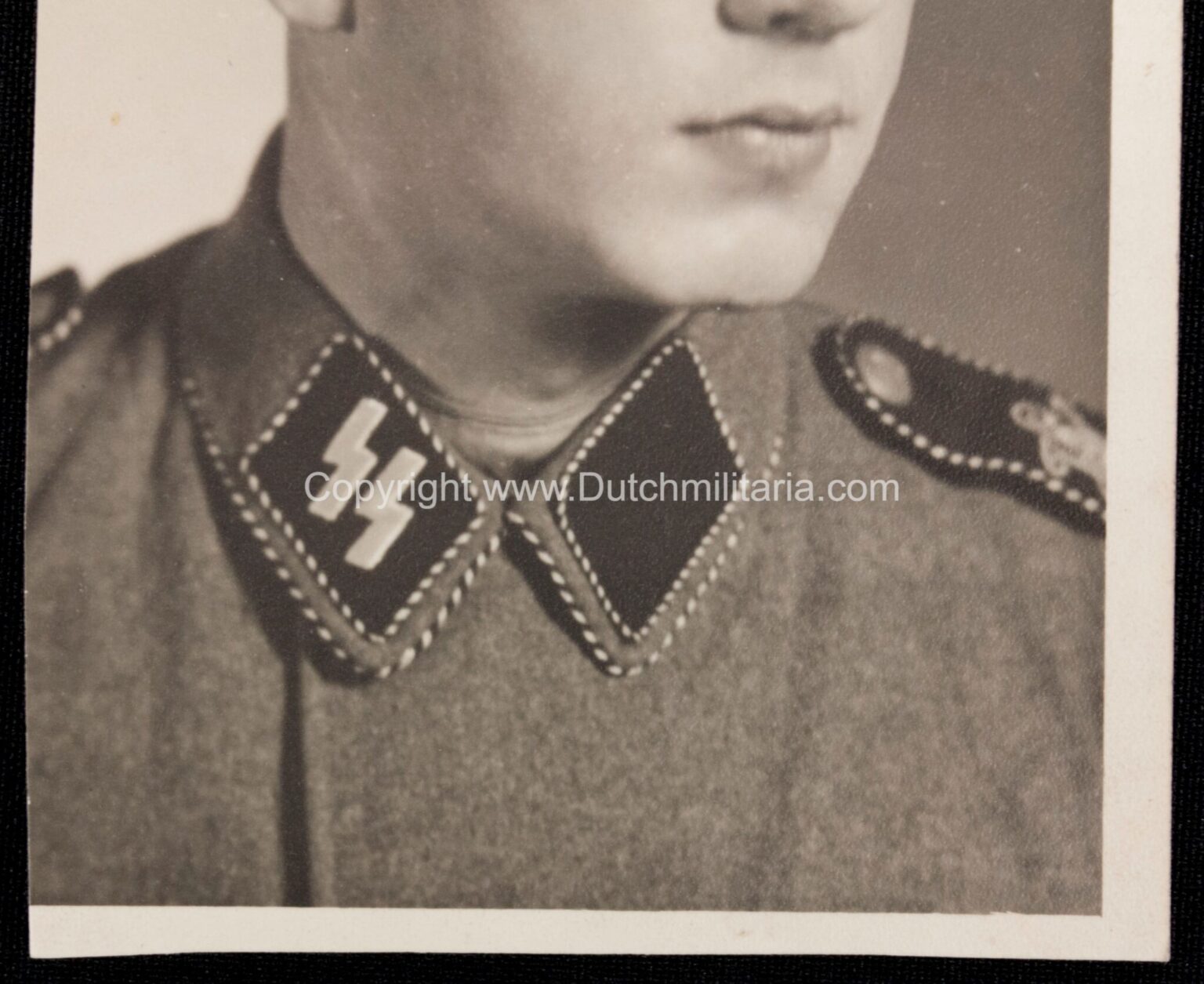 (SS LSSAH) Two SS photo’s and NSKK memberpass of Motorgruppe Alpenland ...