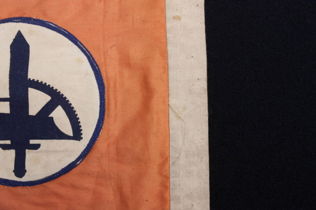 (Belgium) WW2 Flemish collaboration Verdinaso pennant