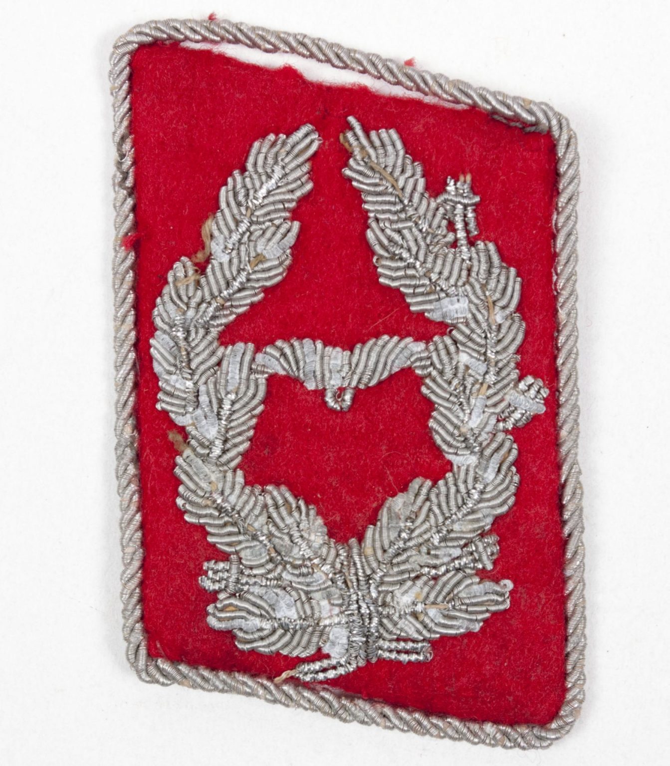 Luftwaffe (Lw) Single collar tab Major der Flakartillerie