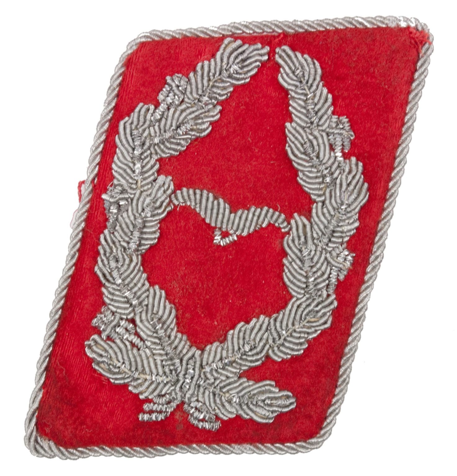 Luftwaffe (Lw) Single collar tab Major der Flakartillerie