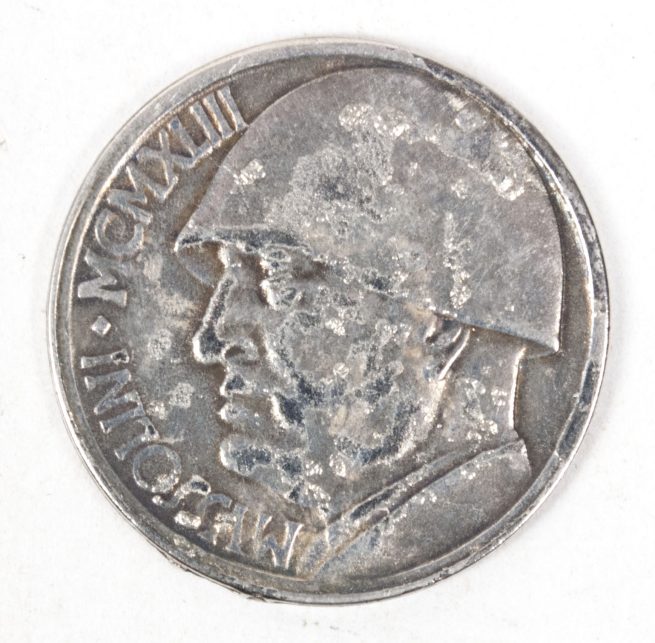 Mussolini MCMXLIII – 20 lire coin