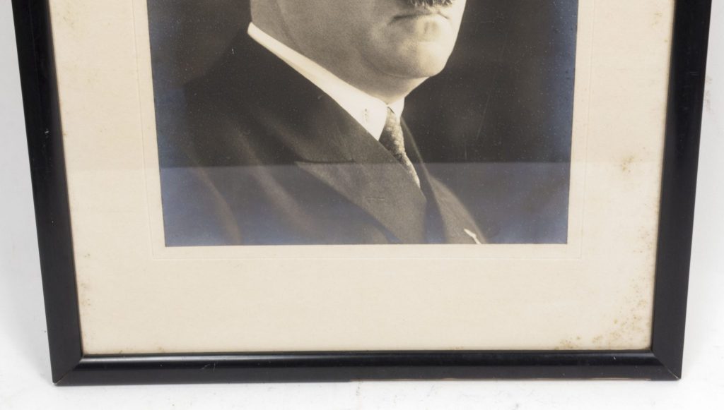 Large original framed Adolf Hitler portrait (45 x 37 cm) (1938)