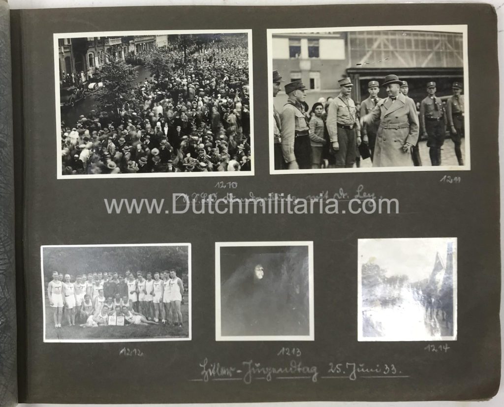 (Photoalbum) NSDAP early album from 1933 with many NSDAP key figures ...