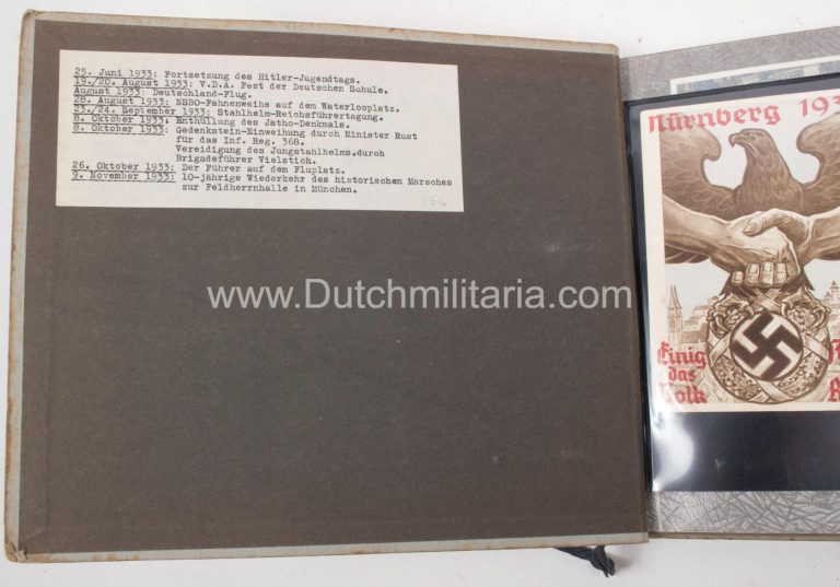 (Photoalbum) NSDAP early album from 1933 with many NSDAP key figures ...