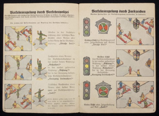 (Booklet) German WW2 Polizei – Fussgänger im Verkehr