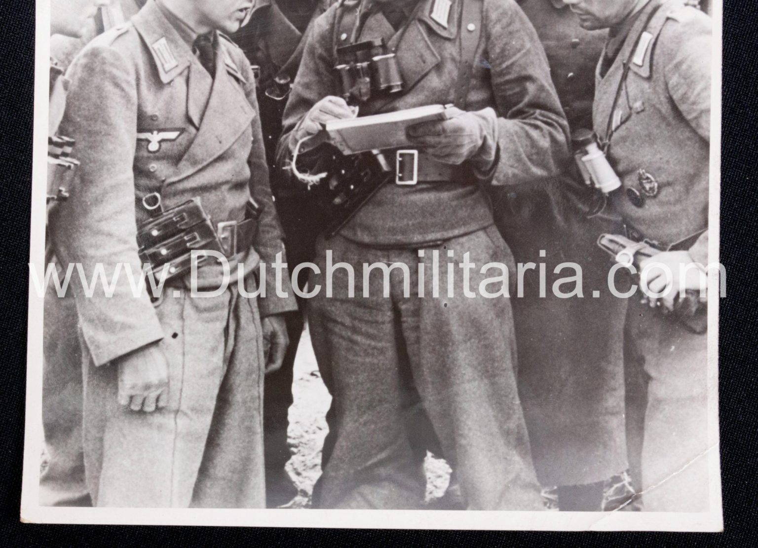 (Pressphoto) German Panther Tank crew – Very rare