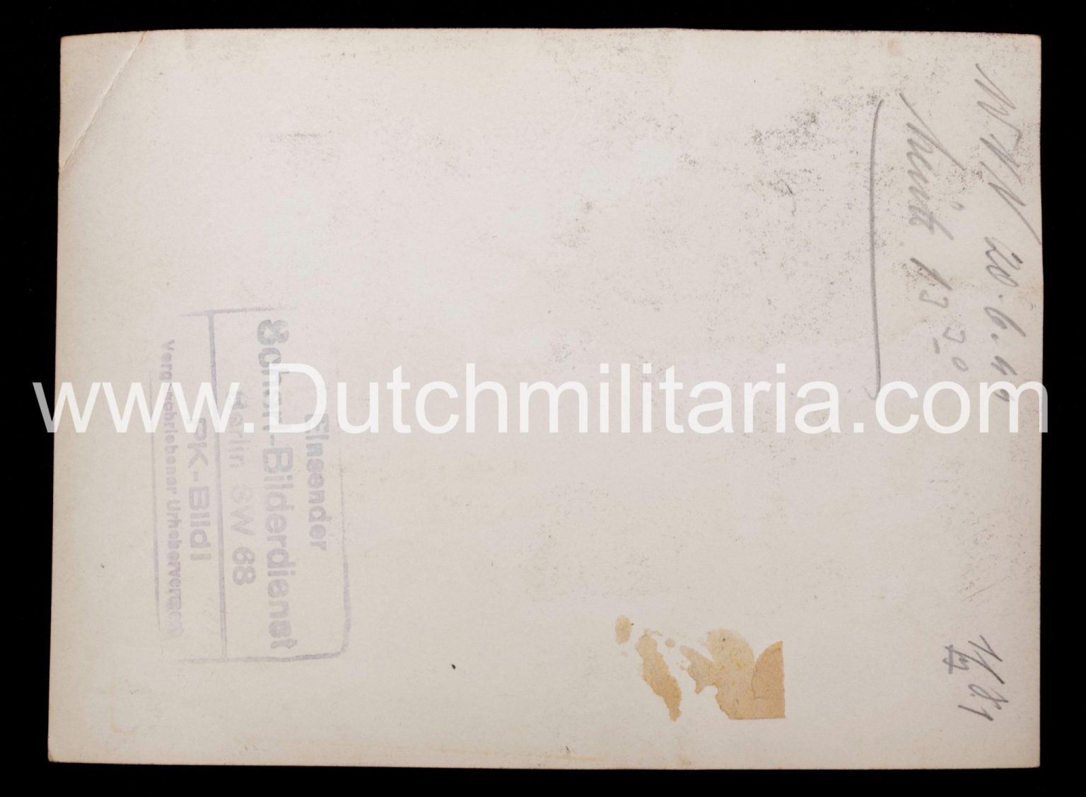 (Pressphoto) German Panther Tank crew – Very rare