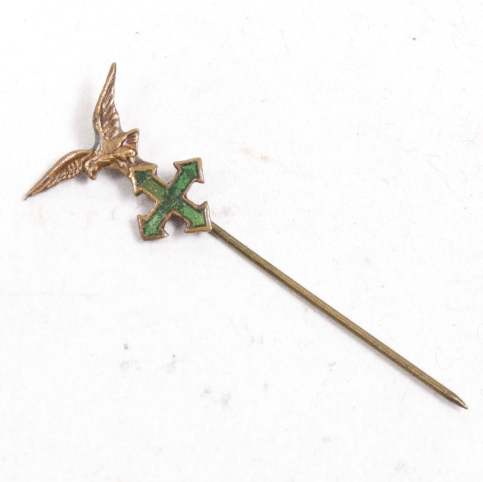 Hungarian Arrow Cross Party Member Badge with reverse national badge ...