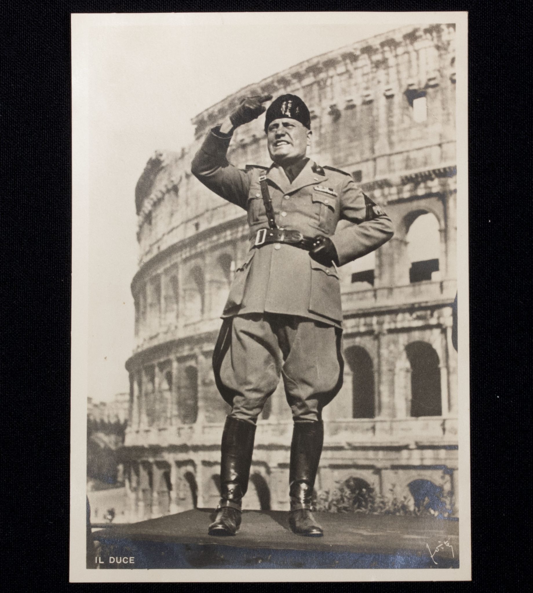 (Postcard) Benito Mussolini “Il Duce”