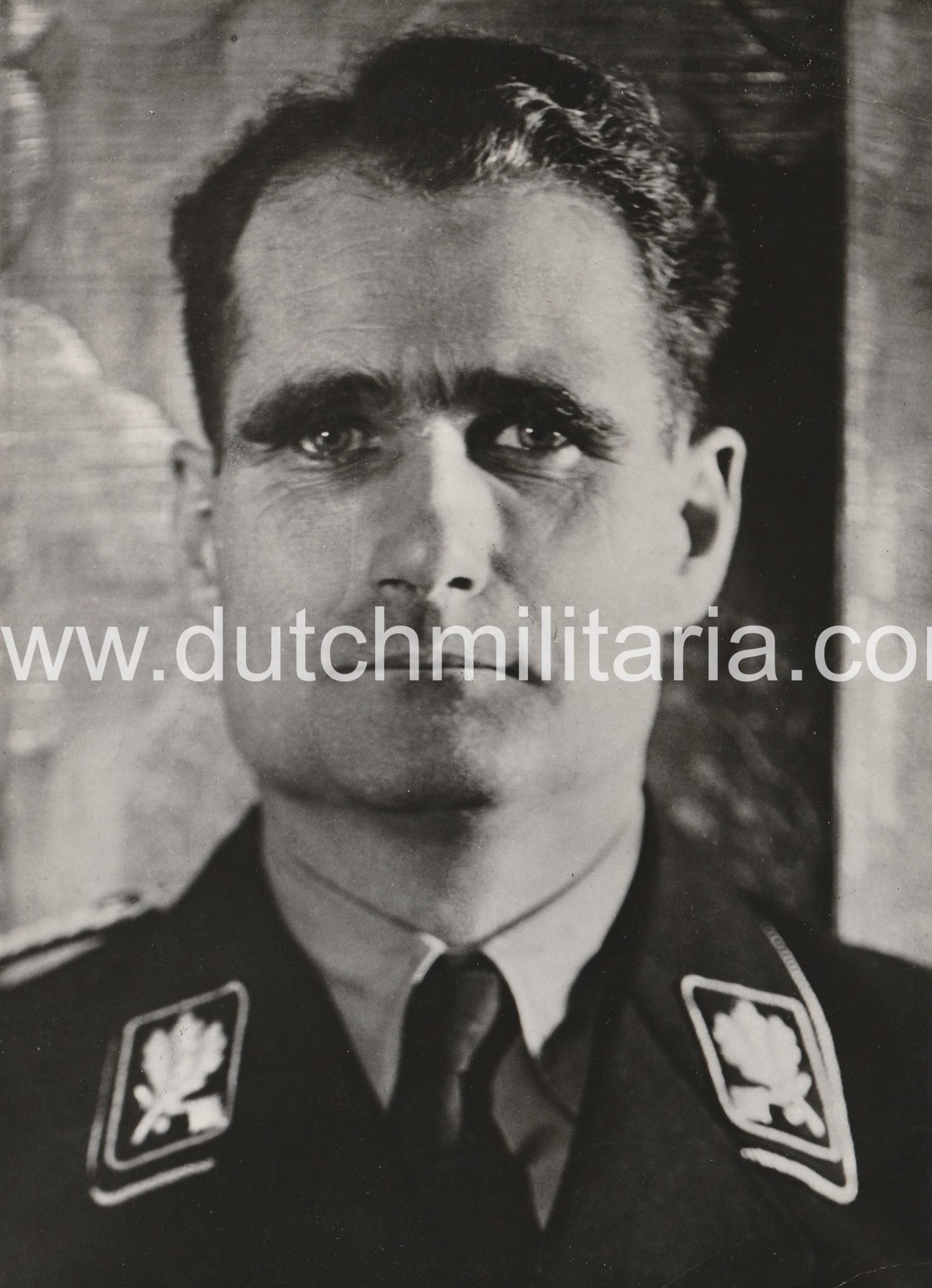 (Pressphoto) Rudolf Hess in Allgemeine SS uniform