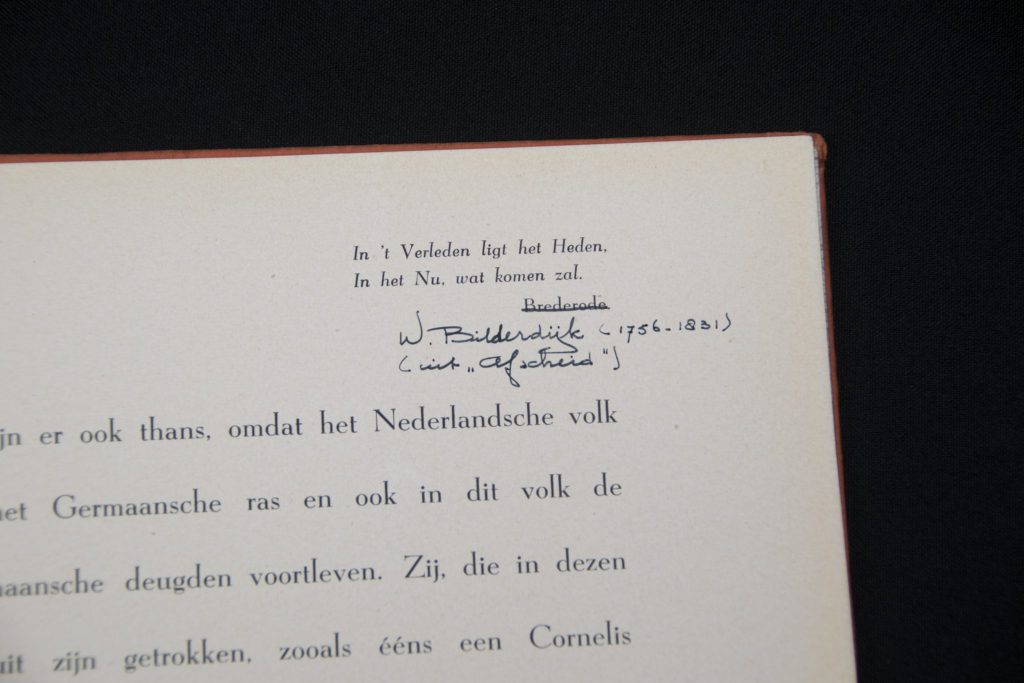 (Book) Dutch Waffen SS – In ‘t Verleden Ligt het Heden (1944) – with ...