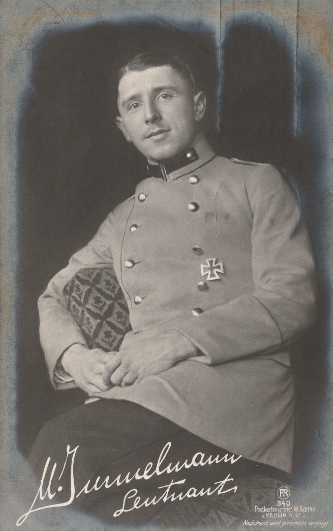 (Postcard) Sanke #340 M. Immelmann Leutnant