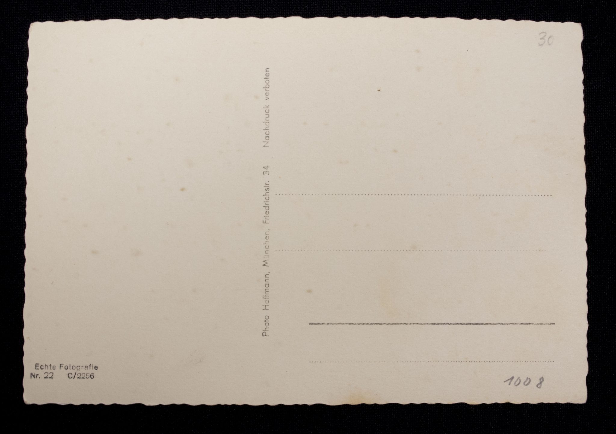 (Postcard) Adolf Hitler – Photo Hoffmann
